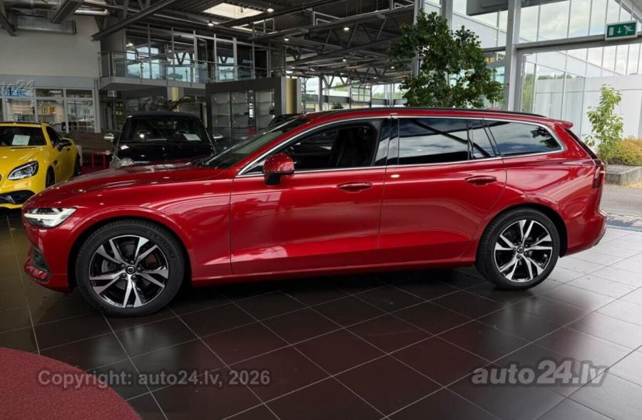 Sarkans Volvo V60 2023 Pērnava, ar dzinēja tilpumu 2.00 L un nobraukumu 105 tūkst. km par 29990 €, foto 3 vietnē AUTOMOTO.COM.LV