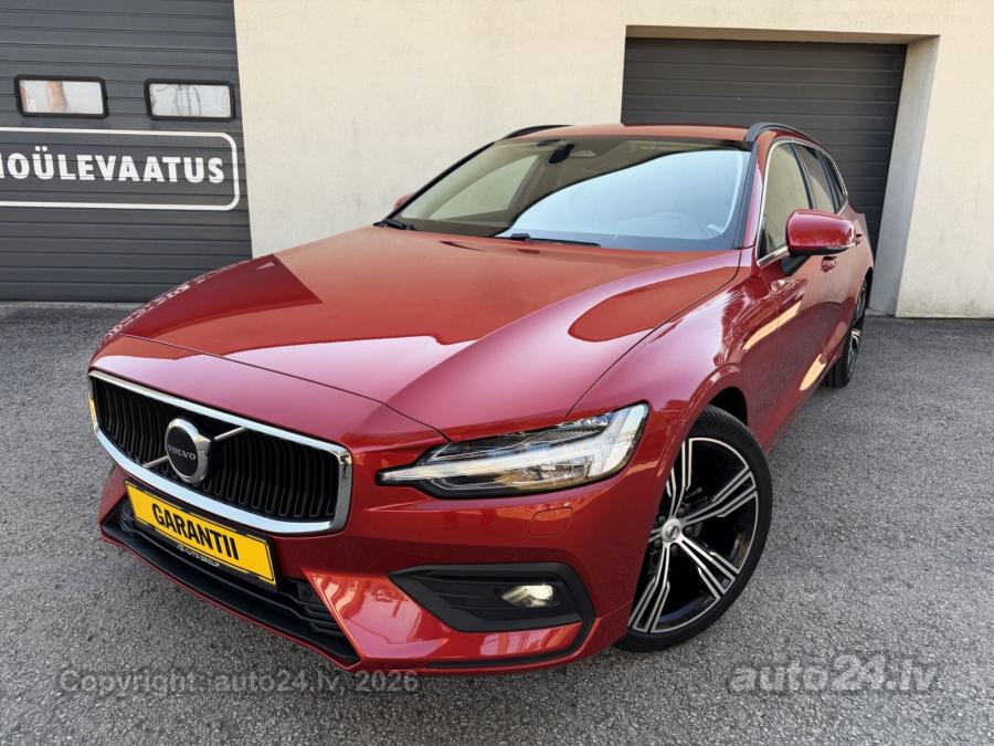 Sarkans Volvo V60 2023 Pērnava, ar dzinēja tilpumu 2.00 L un nobraukumu 105 tūkst. km par 29990 €, foto 1 vietnē AUTOMOTO.COM.LV