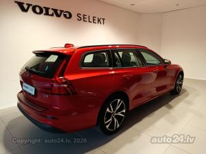 Red Volvo V60 2024 in Tallinn, with an engine capacity of 2.00 L and mileage of 66 thousand km for 34990 €, photo 4 on AUTOMOTO.COM.LV