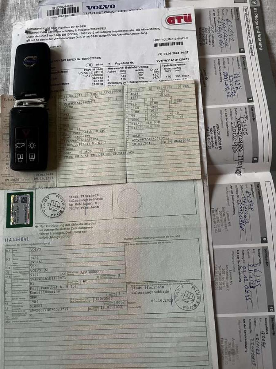 Volvo V60 2013 Šauļi, ar dzinēja tilpumu 1.98 L un nobraukumu 130 tūkst. km par 5500 €, foto 22 vietnē AUTOMOTO.COM.LV