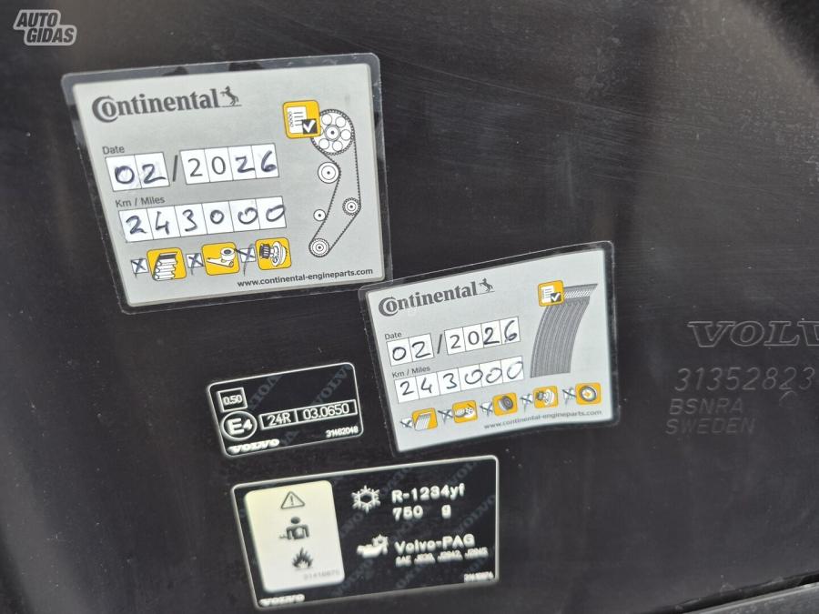 Volvo V60 2017 in Vilnius, with an engine capacity of 2.00 L and mileage of 243 thousand km for 7600 €, photo 16 on AUTOMOTO.COM.LV