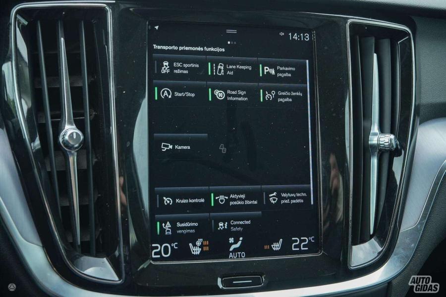 Volvo V60 2019 in Marijampole, with an engine capacity of 2.00 L and mileage of 189 thousand km for 15750 €, photo 20 on AUTOMOTO.COM.LV