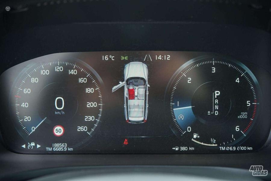 Volvo V60 2019 in Marijampole, with an engine capacity of 2.00 L and mileage of 189 thousand km for 15750 €, photo 22 on AUTOMOTO.COM.LV