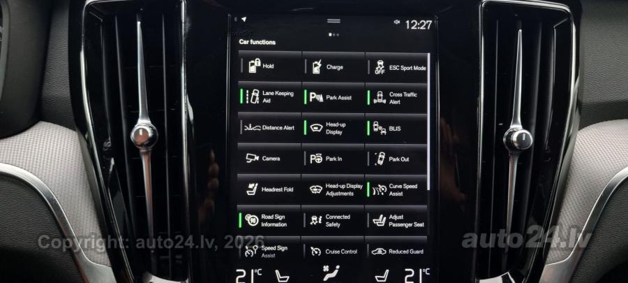 Volvo V60 2019 in Tallinn, with an engine capacity of 2.00 L and mileage of 155 thousand km for 24890 €, photo 24 on AUTOMOTO.COM.LV