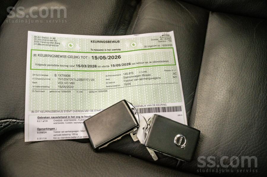 Вольво B60 2020 в Рига, объемом двигателя 2.00 л и пробегом 163 тыс. км за 16500 €, фото 33 на AUTOMOTO.COM.LV