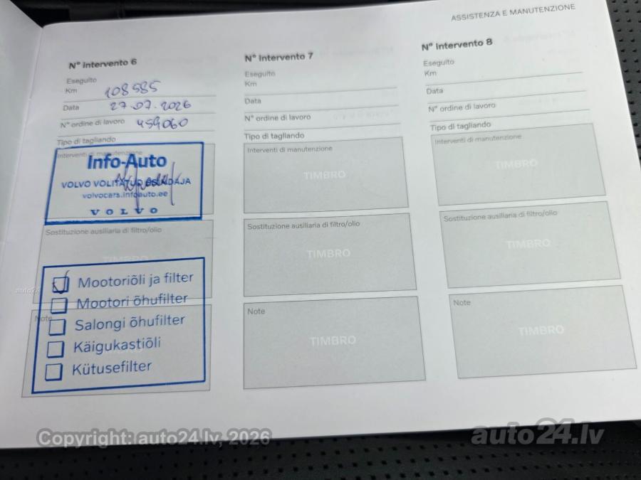 Volvo V60 2021 Tallina, ar dzinēja tilpumu 2.00 L un nobraukumu 109 tūkst. km par 19490 €, foto 27 vietnē AUTOMOTO.COM.LV