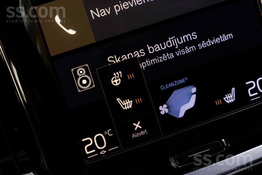 Volvo V60 2021 in Jelgava, with an engine capacity of 2.00 L and mileage of 193 thousand km for 18900 €, photo 22 on AUTOMOTO.COM.LV