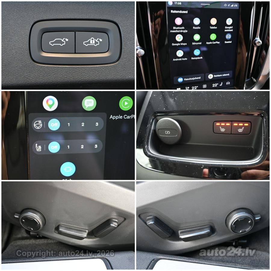 Volvo V60 2023 in Tallinn, with an engine capacity of 2.00 L and mileage of 85 thousand km for 34990 €, photo 15 on AUTOMOTO.COM.LV
