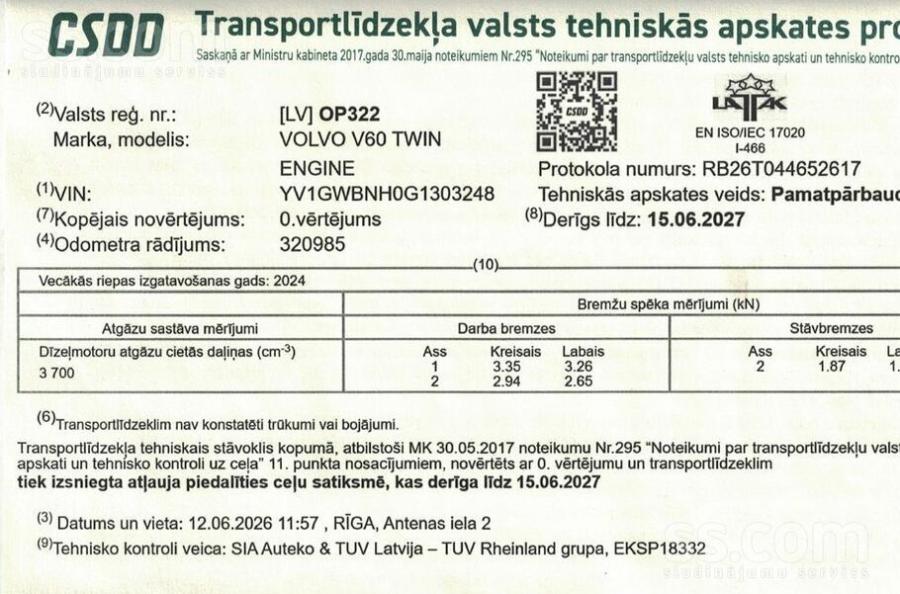 Balts Volvo V60 2015 Rīga, ar dzinēja tilpumu 2.40 L un nobraukumu 0 tūkst. km par 7690 €, foto 36 vietnē AUTOMOTO.COM.LV
