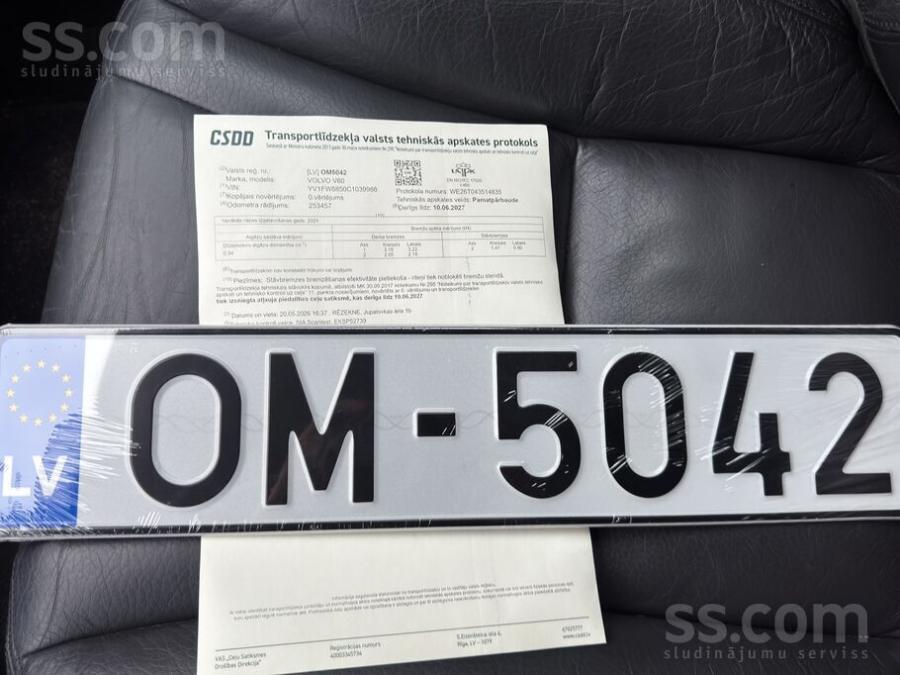 Белый Вольво B60 2011 в Резекне, объемом двигателя 2.00 л и пробегом 254 тыс. км за 5900 €, фото 15 на AUTOMOTO.COM.LV