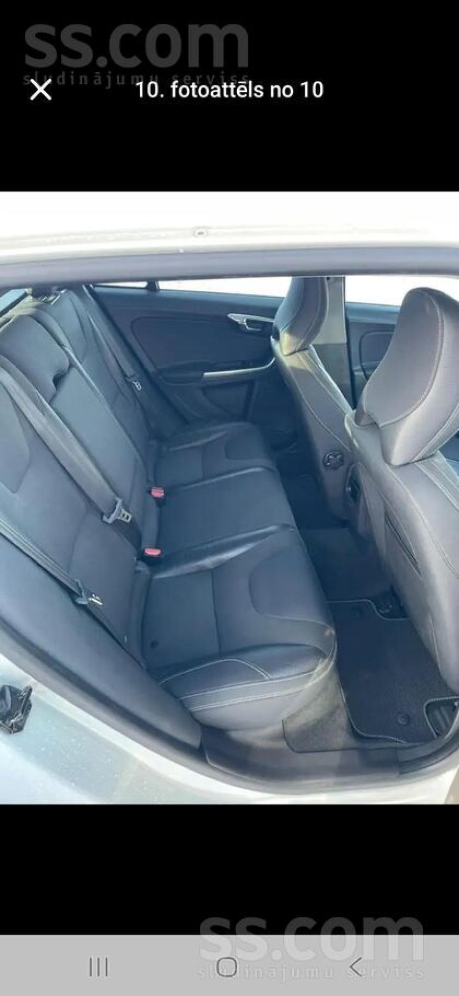 Balts Volvo V60 2011 Tukums, ar dzinēja tilpumu 2.00 L un nobraukumu 258 tūkst. km par 6000 €, foto 3 vietnē AUTOMOTO.COM.LV