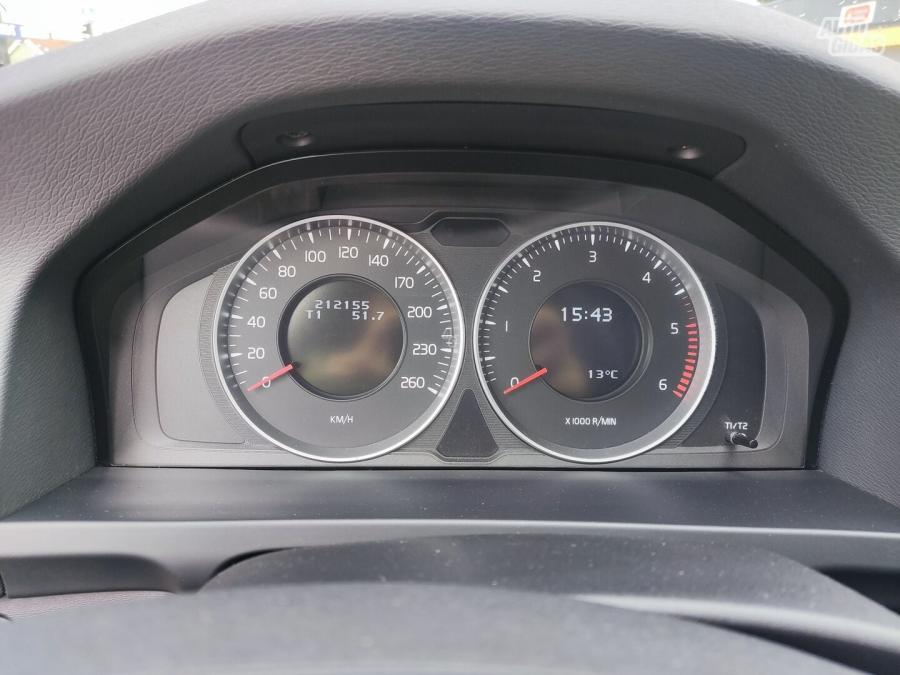 Белый Вольво B60 2012 в Вильнюс, объемом двигателя 1.60 л и пробегом 212 тыс. км за 5400 €, фото 13 на AUTOMOTO.COM.LV