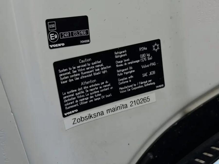 Белый Вольво B60 2012 в Юрмала, объемом двигателя 2.00 л и пробегом 221 тыс. км за 7390 €, фото 32 на AUTOMOTO.COM.LV