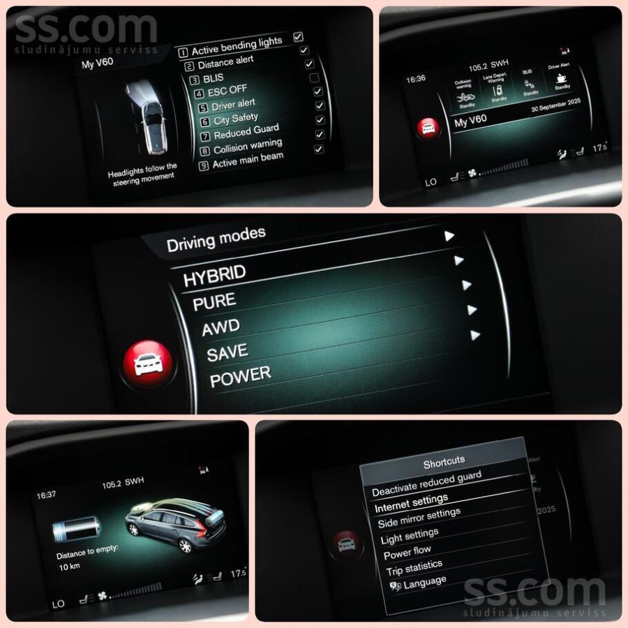 Balts Volvo V60 2014 Jelgava, ar dzinēja tilpumu 2.40 L un nobraukumu 0 tūkst. km par 9190 €, foto 33 vietnē AUTOMOTO.COM.LV