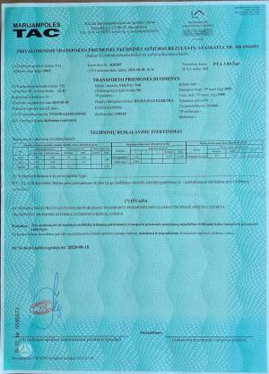 Белый Вольво B60 2015 в Казлу-Руда, объемом двигателя 2.40 л и пробегом 294 тыс. км за 6700 €, фото 29 на AUTOMOTO.COM.LV