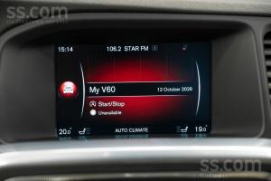 White Volvo V60 2017 in Riga, with an engine capacity of 2.00 L and mileage of 161 thousand km for 9900 €, photo 21 on AUTOMOTO.COM.LV
