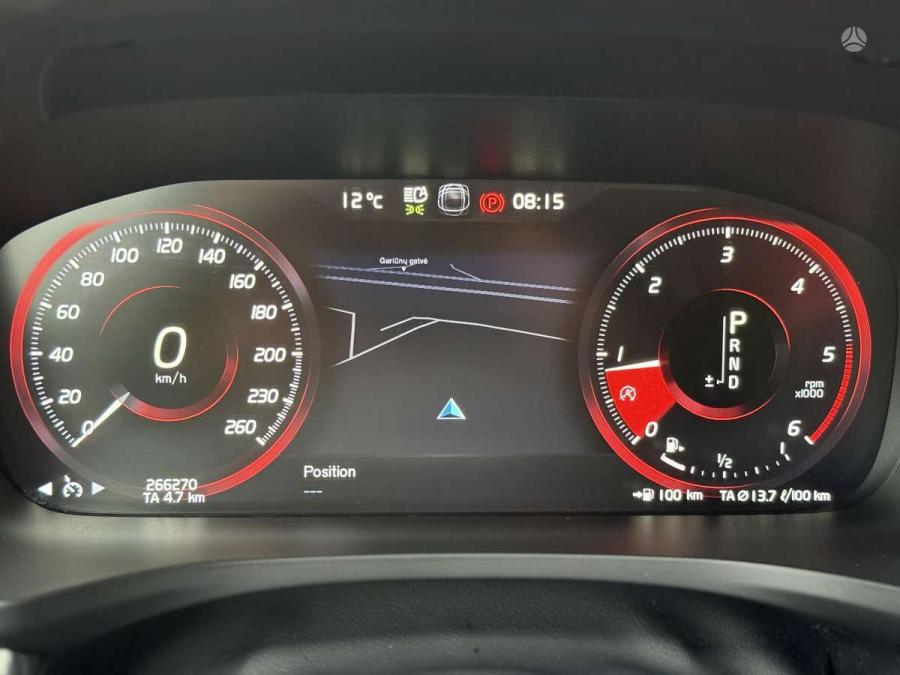 Белый Вольво B60 2018 в Вильнюс, объемом двигателя 1.97 л и пробегом 265 тыс. км за 10300 €, фото 20 на AUTOMOTO.COM.LV