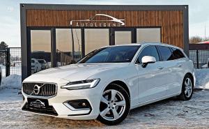 Balts Volvo V60 2019 Viļņa, ar dzinēja tilpumu 1.97 L un nobraukumu 305 tūkst. km par 13700 €, foto  vietnē AUTOMOTO.COM.LV