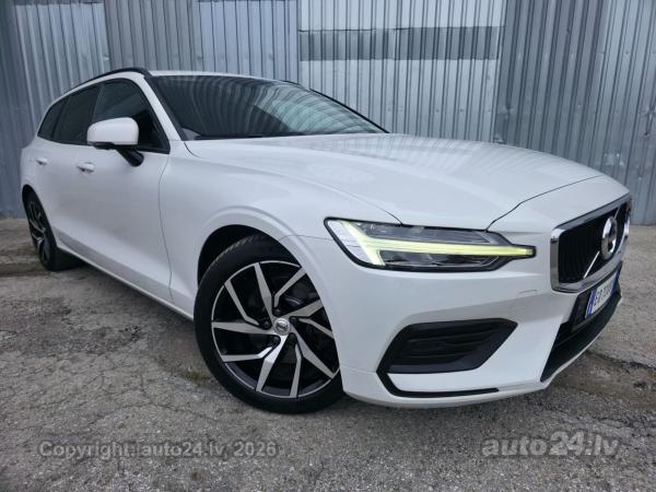 White Volvo V60 2019 in Tallinn, with an engine capacity of 2.00 L and mileage of 338 thousand km for 11790 €, photo 1 on AUTOMOTO.COM.LV