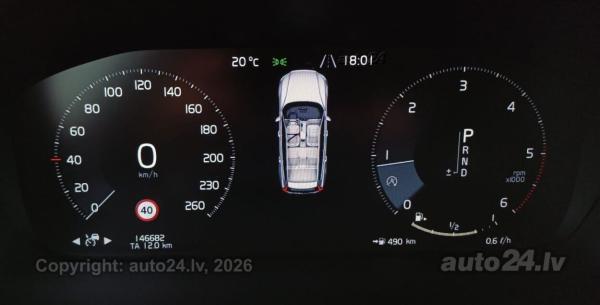 White Volvo V60 2019 in Keila, with an engine capacity of 2.00 L and mileage of 160 thousand km for 14999 €, photo 9 on AUTOMOTO.COM.LV
