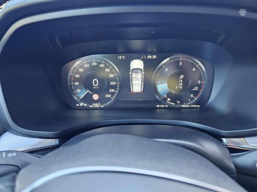 Белый Вольво B60 2019 в Ширвинтос, объемом двигателя 1.97 л и пробегом 242 тыс. км за 11300 €, фото 15 на AUTOMOTO.COM.LV