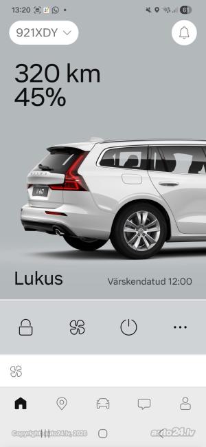 Balts Volvo V60 2019 Tallina, ar dzinēja tilpumu 2.00 L un nobraukumu 94 tūkst. km par 21500 €, foto 24 vietnē AUTOMOTO.COM.LV