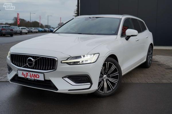 White Volvo V60 2020 in Kaunas, with an engine capacity of 2.00 L and mileage of 50 thousand km for 32649 €, photo 2 on AUTOMOTO.COM.LV