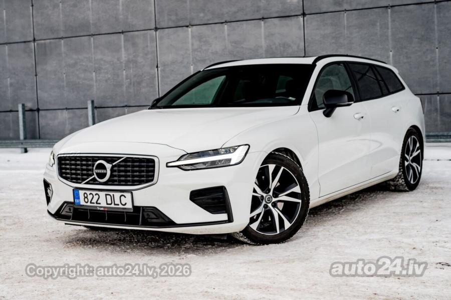 White Volvo V60 2020 in Parnu, with an engine capacity of 2.00 L and mileage of 214 thousand km for 17999 €, photo 1 on AUTOMOTO.COM.LV