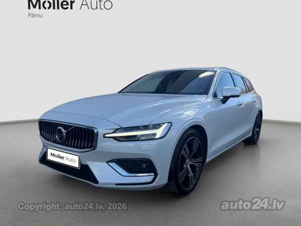 Balts Volvo V60 2020 Pērnava, ar dzinēja tilpumu 2.00 L un nobraukumu 99 tūkst. km par 22900 €, foto 1 vietnē AUTOMOTO.COM.LV