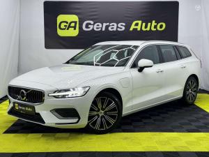 Balts Volvo V60 2020 Viļņa, ar dzinēja tilpumu 1.97 L un nobraukumu 87 tūkst. km par 22490 €, foto  vietnē AUTOMOTO.COM.LV