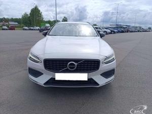 White Volvo V60 2021 in Vilnius, with an engine capacity of 1.97 L and mileage of 92 thousand km for 19900 €, photo 10 on AUTOMOTO.COM.LV