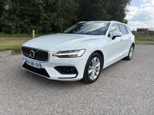 White Volvo V60 2021 in Kaunas, with an engine capacity of 1.97 L and mileage of 180 thousand km for 14900 €, photo  on AUTOMOTO.COM.LV