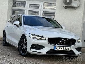 White Volvo V60 2021 in Tukums, with an engine capacity of 2.00 L and mileage of 299 thousand km for 12999 €, photo  on AUTOMOTO.COM.LV