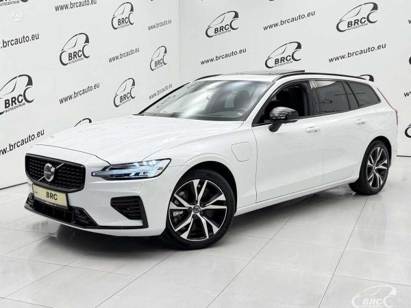 White Volvo V60 2025 in Vilnius, with an engine capacity of 1.97 L and mileage of 3 thousand km for 37900 €, photo 1 on AUTOMOTO.COM.LV