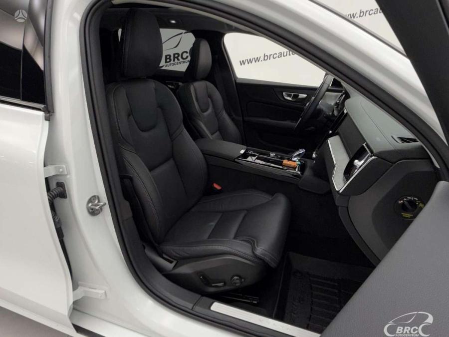 White Volvo V60 2025 in Vilnius, with an engine capacity of 1.97 L and mileage of 3 thousand km for 37900 €, photo 9 on AUTOMOTO.COM.LV