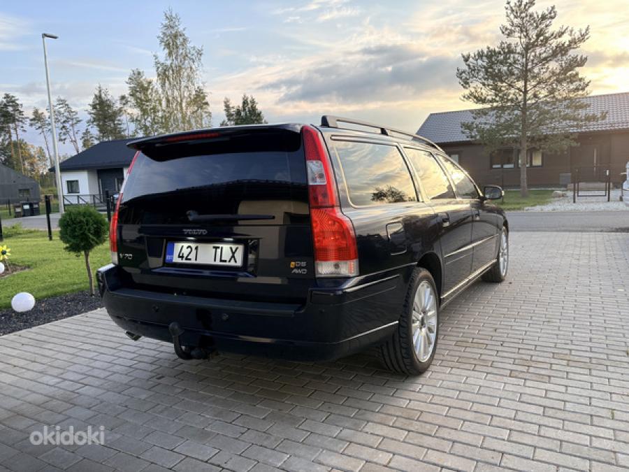 Beige Volvo V70 2006 in Tartu, with an engine capacity of 2.40 L and mileage of 338 thousand km for 4200 €, photo 4 on AUTOMOTO.COM.LV