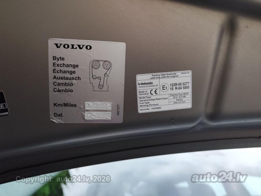Smilšu krāsa Volvo V70 2015 Paide, ar dzinēja tilpumu 2.00 L un nobraukumu 288 tūkst. km par 7690 €, foto 26 vietnē AUTOMOTO.COM.LV