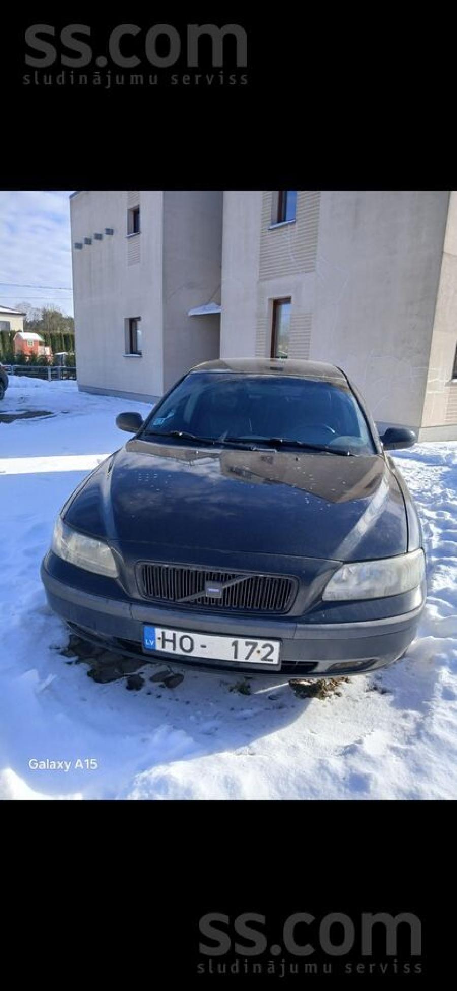 Black Volvo V70 2000 in Riga, with an engine capacity of 2.50 L and mileage of 0 thousand km for 1300 €, photo 1 on AUTOMOTO.COM.LV