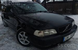 Black Volvo V70 1998 in Riga, with an engine capacity of 2.50 L and mileage of 468 thousand km for 1250 €, photo  on AUTOMOTO.COM.LV
