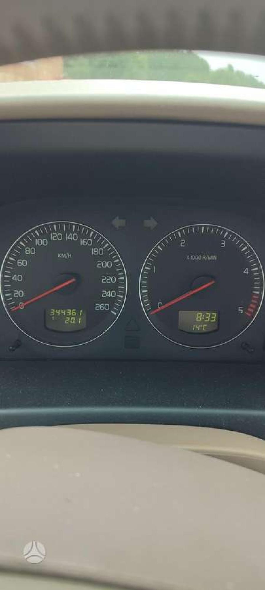 Черный Вольво В70 2003 в Вильнюс, объемом двигателя 2.40 л и пробегом 344 тыс. км за 2600 €, фото 11 на AUTOMOTO.COM.LV