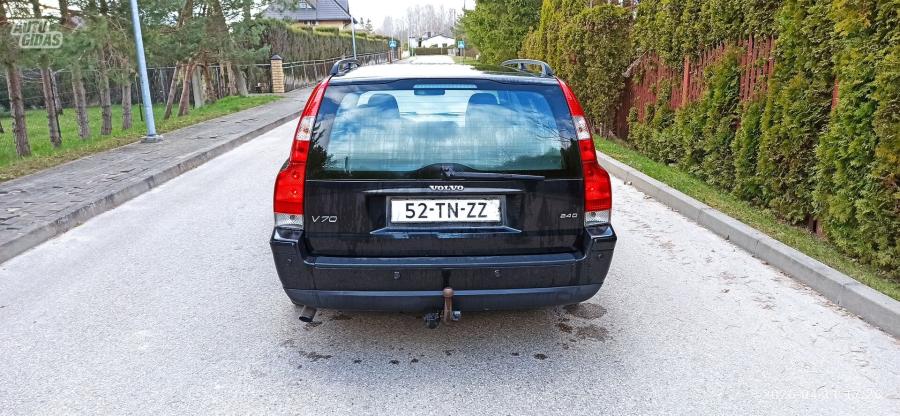 Melns Volvo V70 2005 Širvintos, ar dzinēja tilpumu 2.40 L un nobraukumu 232 tūkst. km par 2250 €, foto 5 vietnē AUTOMOTO.COM.LV