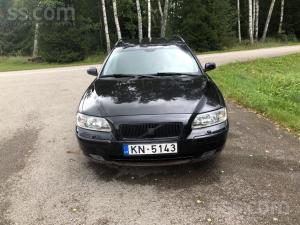 Черный Вольво В70 2005 в Рига, объемом двигателя 2.40 л и пробегом 390 тыс. км за 900 €, фото  на AUTOMOTO.COM.LV
