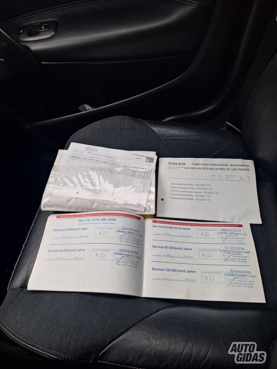 Черный Вольво В70 2005 в Электренай, объемом двигателя 2.40 л и пробегом 361 тыс. км за 1850 €, фото 34 на AUTOMOTO.COM.LV