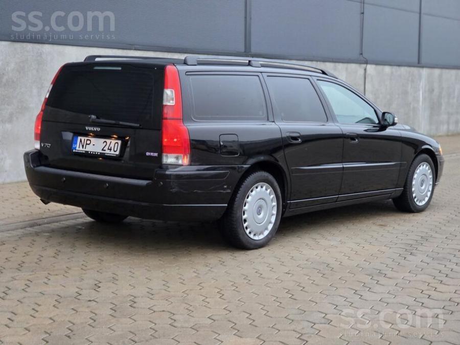 Melns Volvo V70 2006 Rīga, ar dzinēja tilpumu 2.40 L un nobraukumu 349 tūkst. km par 2990 €, foto 12 vietnē AUTOMOTO.COM.LV