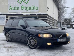 Black Volvo V70 2006 in Riga, with an engine capacity of 2.40 L and mileage of 418 thousand km for 3590 €, photo  on AUTOMOTO.COM.LV