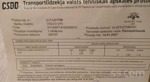 Black Volvo V70 2006 in Valmiera, with an engine capacity of 2.40 L and mileage of 396 thousand km for 2100 €, photo 8 on AUTOMOTO.COM.LV