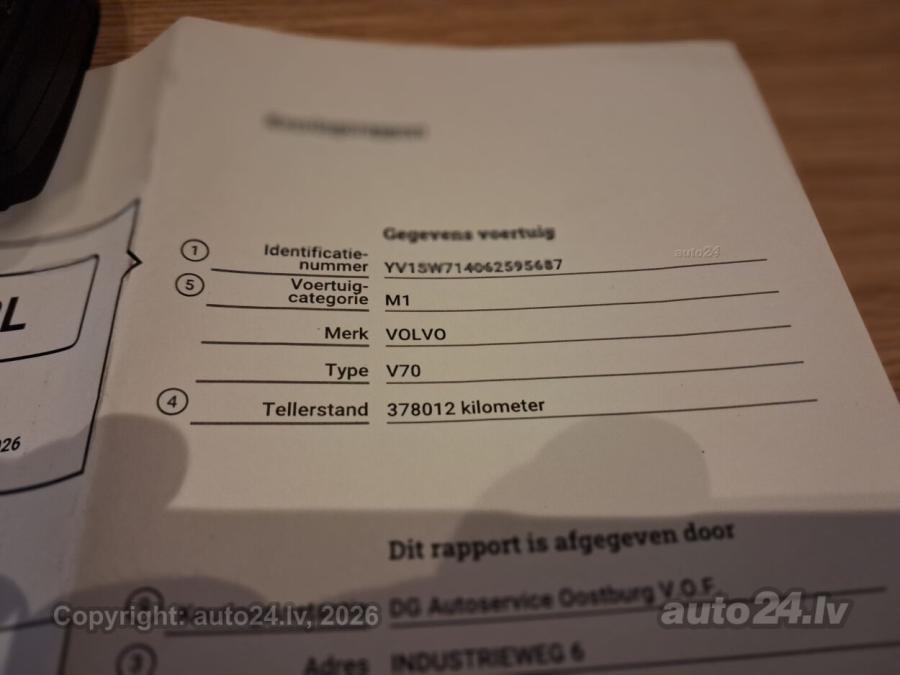 Melns Volvo V70 2006 Paide, ar dzinēja tilpumu 0.00 L un nobraukumu 393 tūkst. km par 3450 €, foto 16 vietnē AUTOMOTO.COM.LV