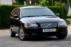 Черный Вольво В70 2006 в Рига, объемом двигателя 2.40 л и пробегом 335 тыс. км за 3599 €, фото  на AUTOMOTO.COM.LV