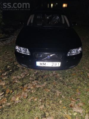 Black Volvo V70 2006 in Limbazi, with an engine capacity of 2.40 L and mileage of 430 thousand km for 1800 €, photo  on AUTOMOTO.COM.LV