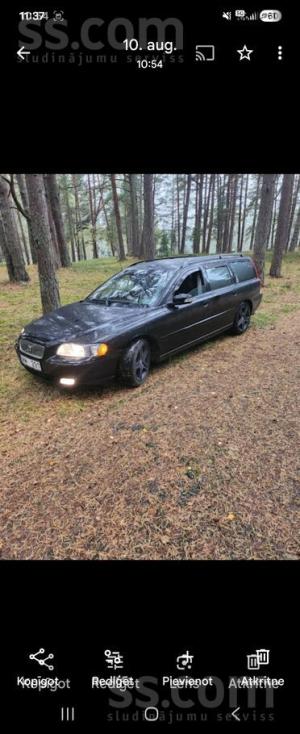 Melns Volvo V70 2006 Limbaži, ar dzinēja tilpumu 2.40 L un nobraukumu 430 tūkst. km par 1800 €, foto 11 vietnē AUTOMOTO.COM.LV